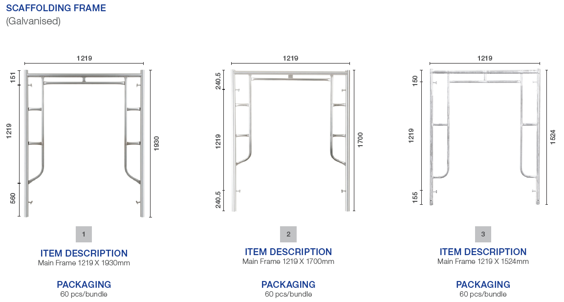 FRAME SYSTEM - K.U.S Formwork & Scaffolding