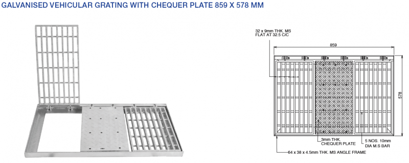 Mild Steel Grating – K.U.S Metal Works