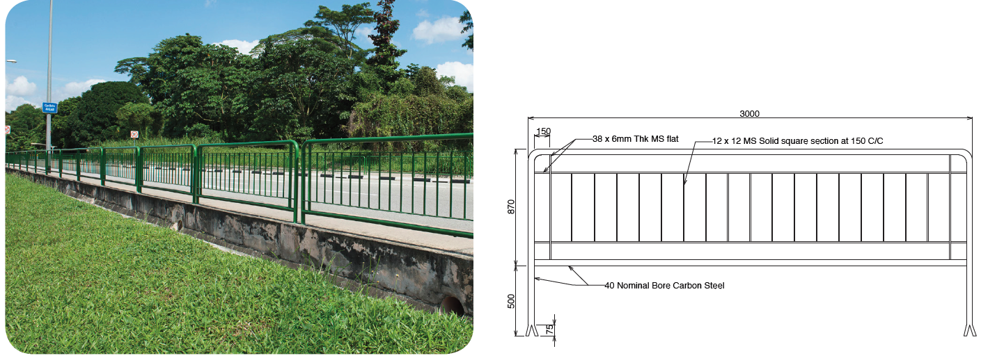 Mild Steel Railing – K.U.S Metal Works