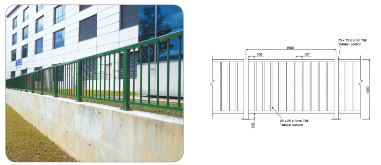 Aluminium Railing – K.U.S Metal Works